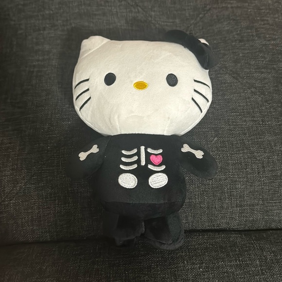 Accessories | Hello Kitty Skeleton Plush | Poshmark